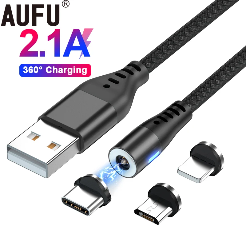 AUFU-Magnetic-USB-Charging-Cable-USB-Type-C-Phone-Cable-Magnet-Phone ...