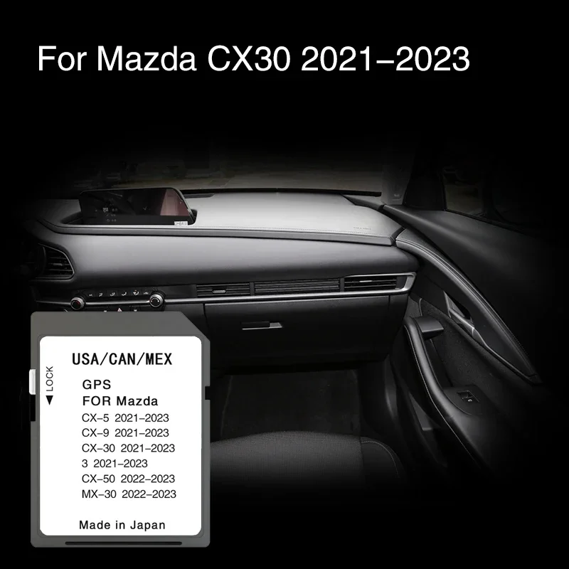 Map-SD-Memory-Card-for-Mazda-CX30-2021-2022-2023-Cover-Canada-Mexico ...