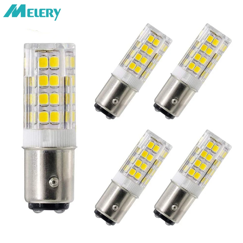 Ba15d Led ışık ampul 5W eşdeğer 50W lamba sıcak beyaz 3000K gün ışığı ...