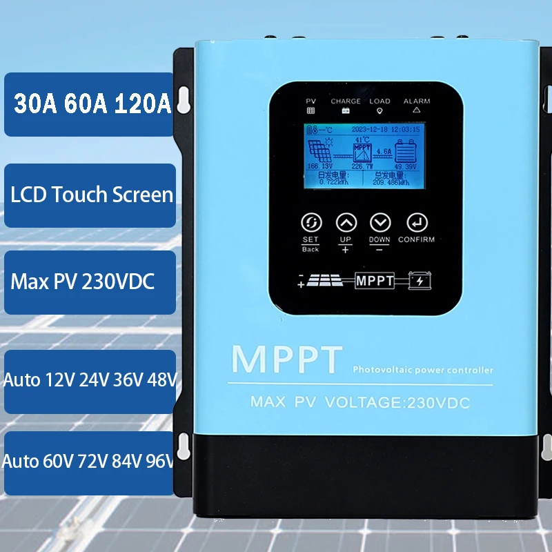 12V-24V-48V-60V-72V-96V-30A-60A-120A-MPPT-Solar-Charge-Discharge ...