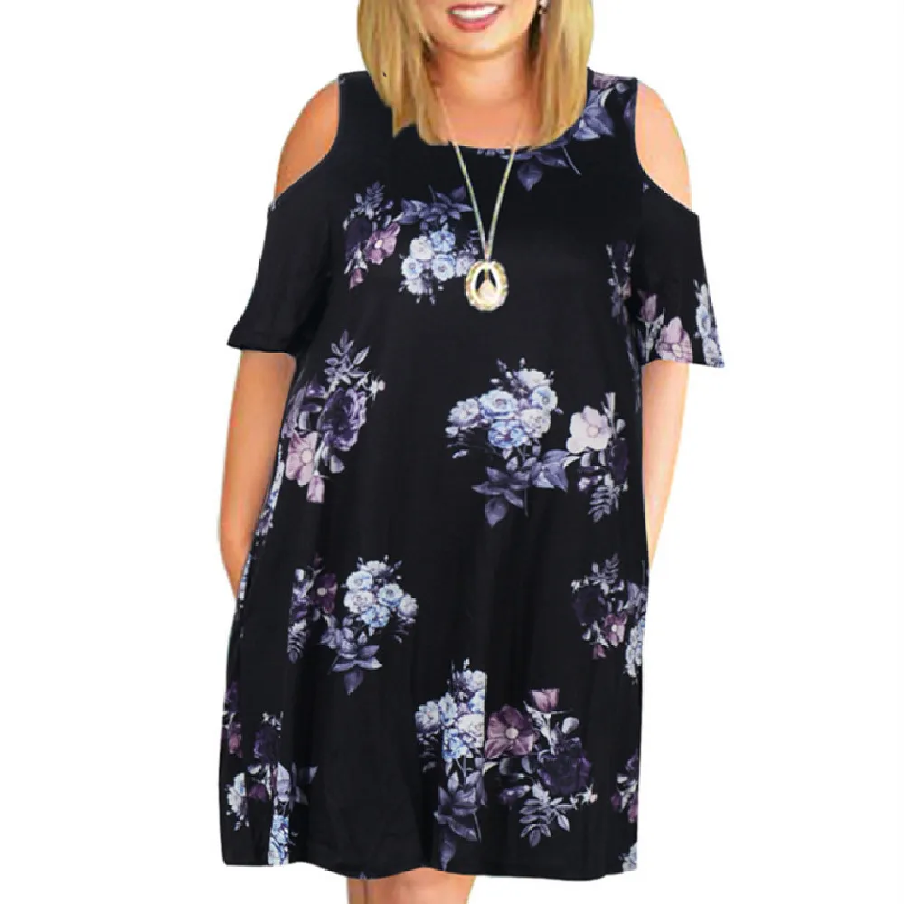 Plus-Size-Dresses-6XL-7XL-8XL-9XL-Women-S-Oversized-Dress-Short-Sleeve ...