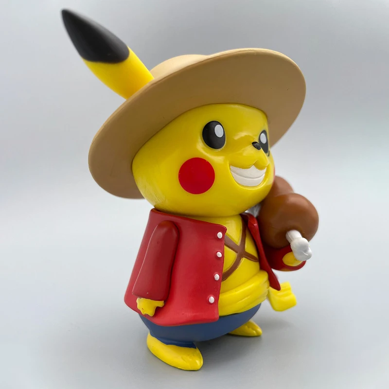 Pokemon Pikachu One Piece Luffy Majin Buu | One piece Merchandise | Up ...