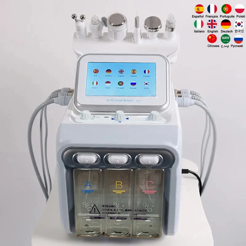 Hydra Dermabrasion Hydrafacial Machine Water Spray Facial Hydro Peel RF ...