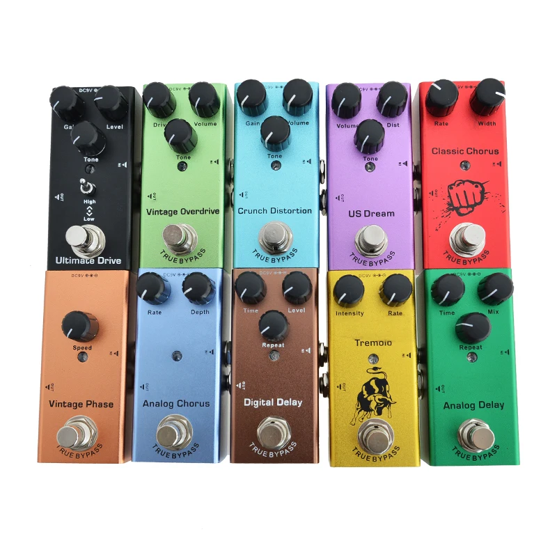 Electric-Guitar-Pedal-Vintage-overdrive-US-Dream-Classic-Chorus-Vintage ...