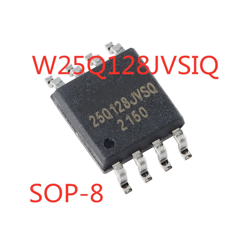 5PCS/LOT 100% Quality W25Q128JVSIQ W25Q128JVSQ 25Q128JVSQ 25Q128 SOP-8 SMD 128Mbit 16M memory IC ...