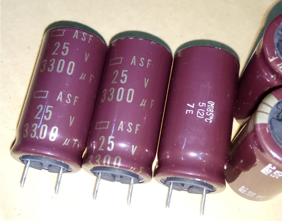 NIPPON-Capacitor-Eletrol-tico-Qu-mico-25V-3300UF-16x31-5mm-P-De-Cobre ...