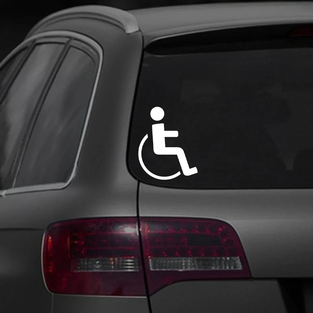 PVC Disabled on Board Car Sticker Wheelchair Sign Lables Warning ...