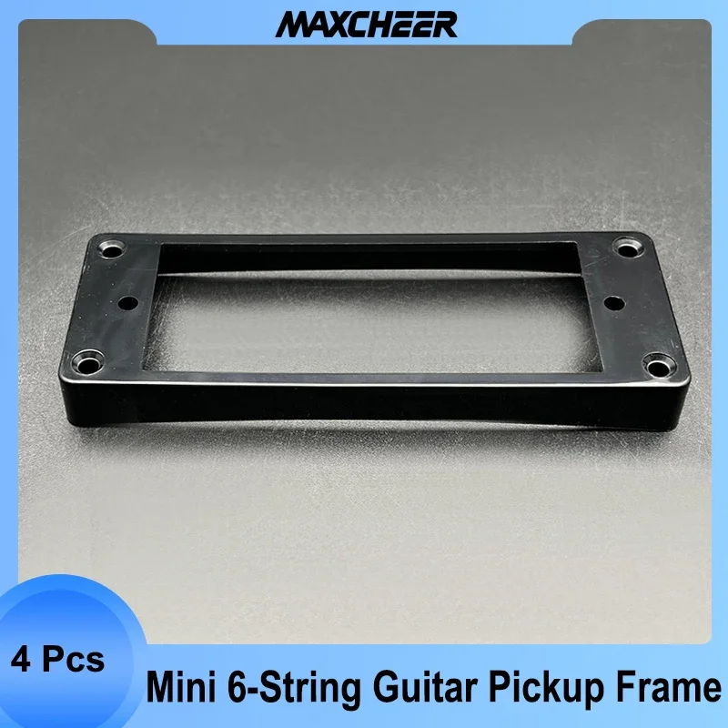 4Pcs Flat-Curved Mini 6 String Humbucker Pickup Frame 94x34.8MM ...