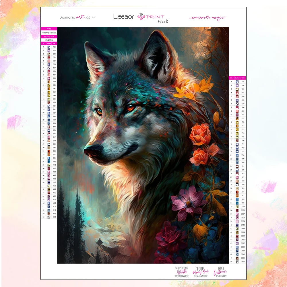 5D-Diamond-Painting-Art-Graffiti-Labrador-Dog-Animal-Portrait-Mosaic ...