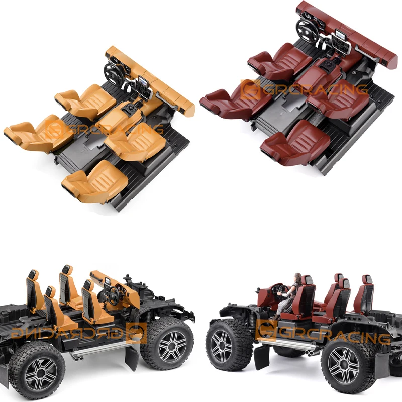 Control Seat Interior Suit for 1/10 RC Crawler Car Traxxas TRX4 G500 ...
