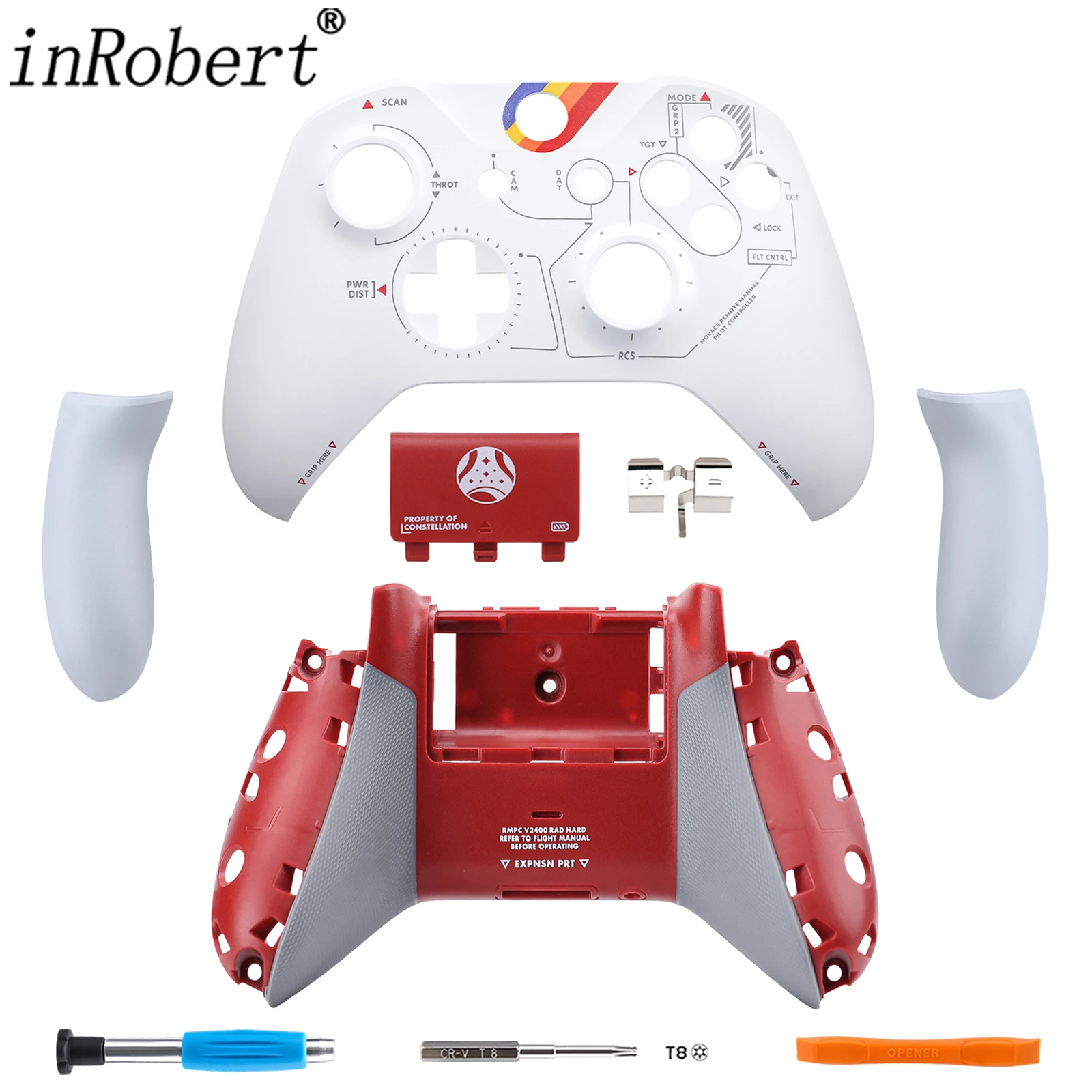 inRobert-Housing-Shell-Case-Back-Cover-Replacement-for-Xbox-One-Slim ...