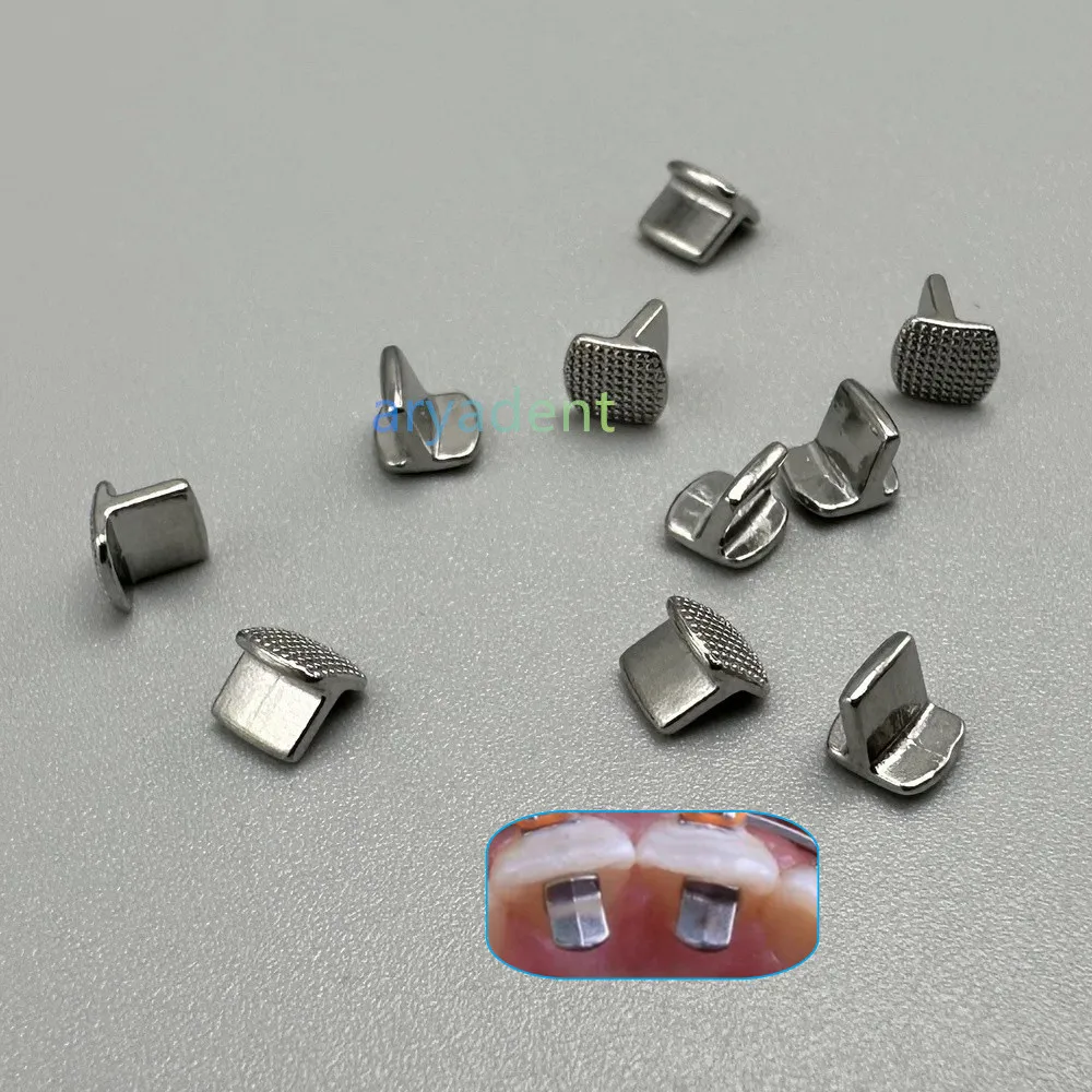 10Pcs-100pcs-Dental-Orthodontic-Lingual-Button-Crimpable-Hook-Bite ...