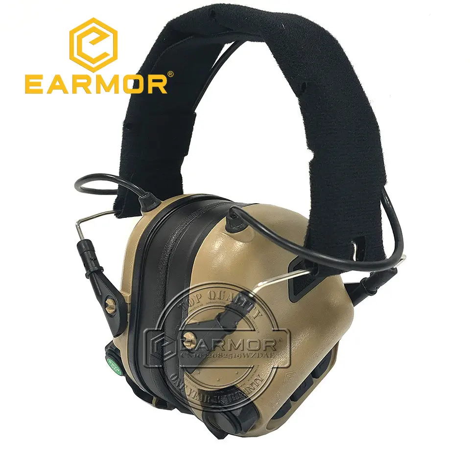 EARMOR-Tactical-Headphones-M31-MOD4-TAN-Airgun-Shooting-Earmuffs ...