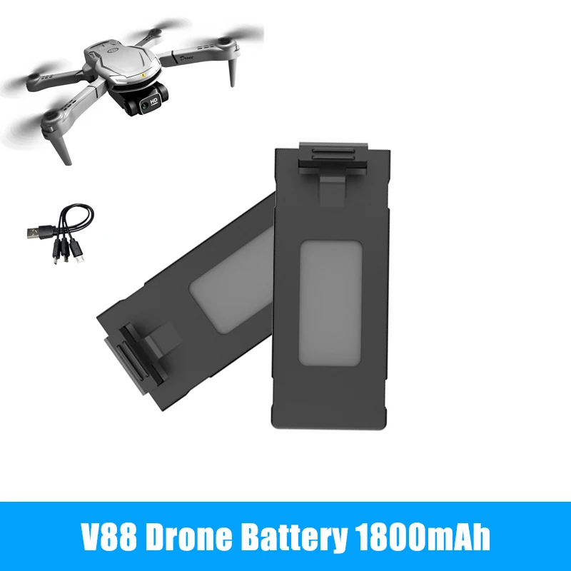 V88 Drone Battery 3.7V 1800mAh: The Real Performance You Can Expect