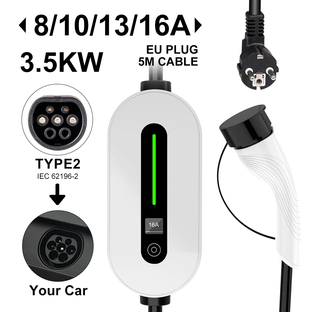 Electric-Car-Charger-3-5kW-16A-Type-2-GBT-Portable-EV-Charger-TYPE-1 ...