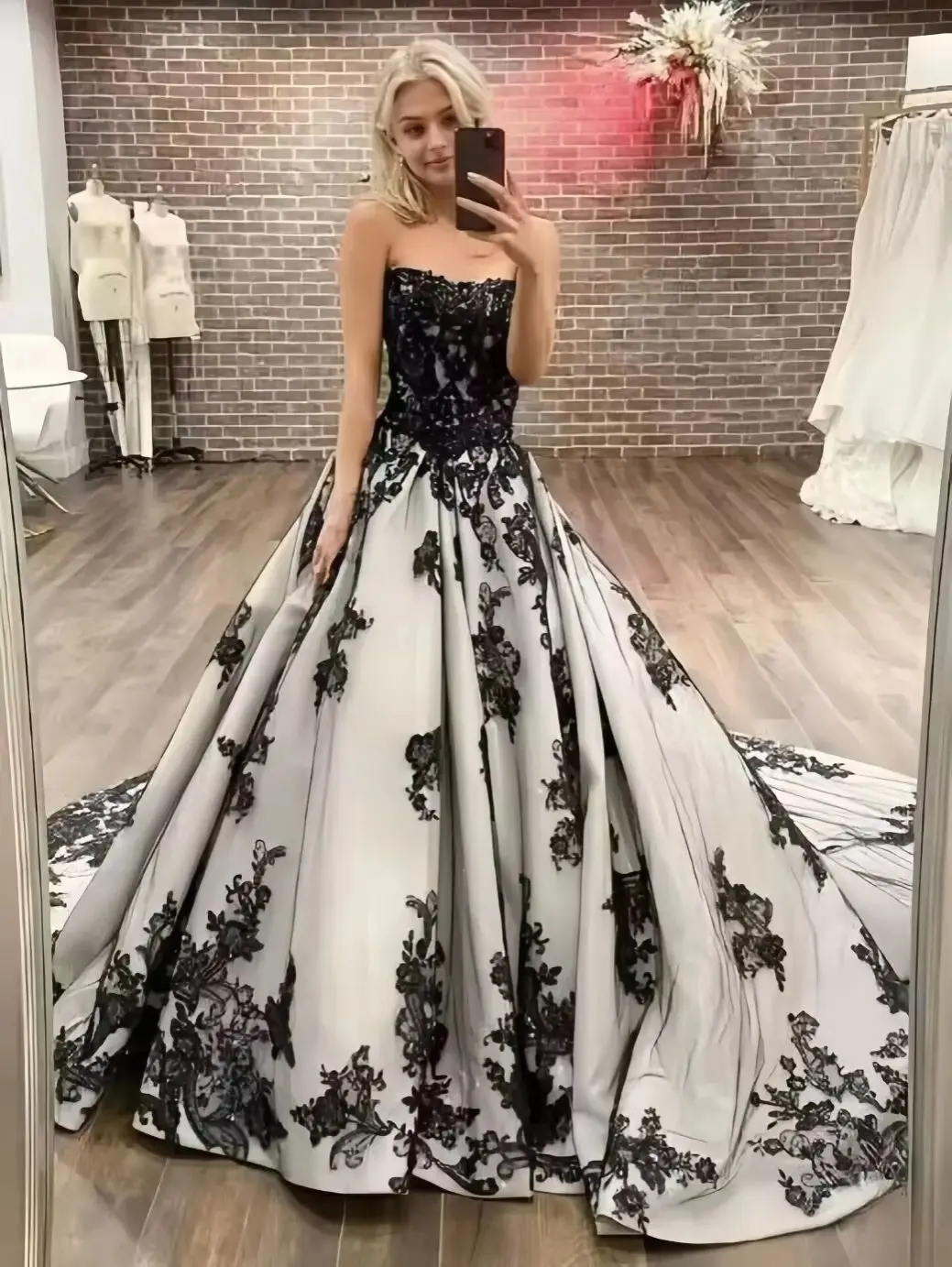 Gothic Black and White Wedding Dress: The Real Story Behind My Goth Bride Look