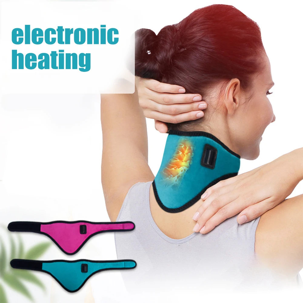 USB-Three-Temperature-Adjustable-Electric-Heating-Neck-Brace-Cervical ...