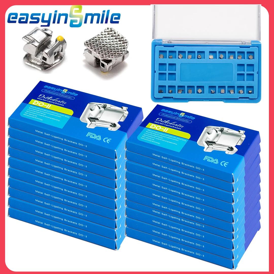 Easyinsmile-20Packs-Dental-Orthodontic-Brackets-Material-Passive-Self ...