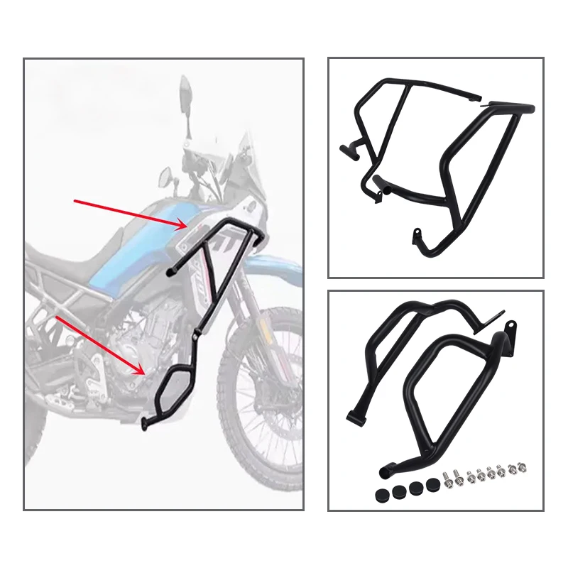 For CFMOTO CF MOTO 450MT MT450 IBEX 450 2024 2025 Motorcycle Guard Bar ...