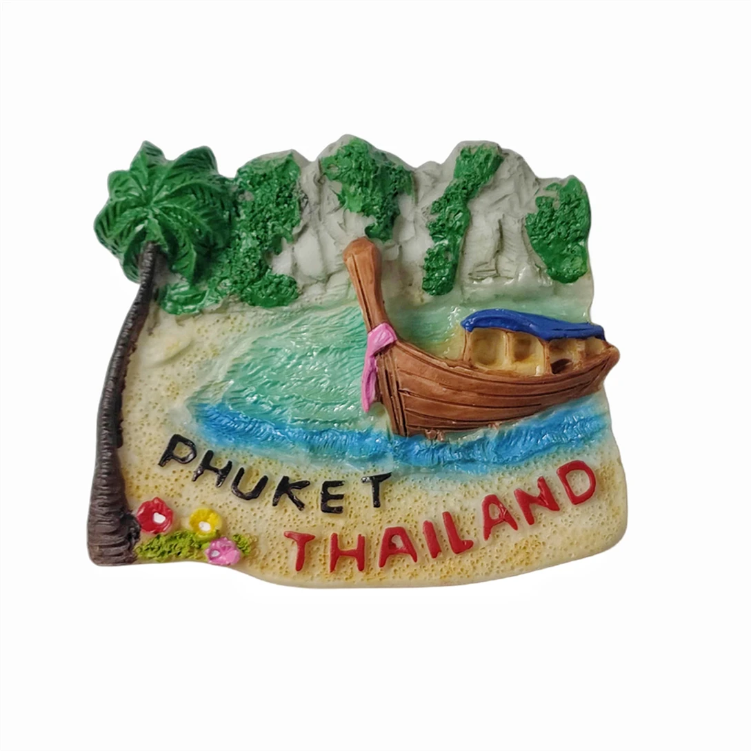 Phuket Thailand 3D Fridge Magnet Souvenir Gift,Resin Handmade Phuket ...