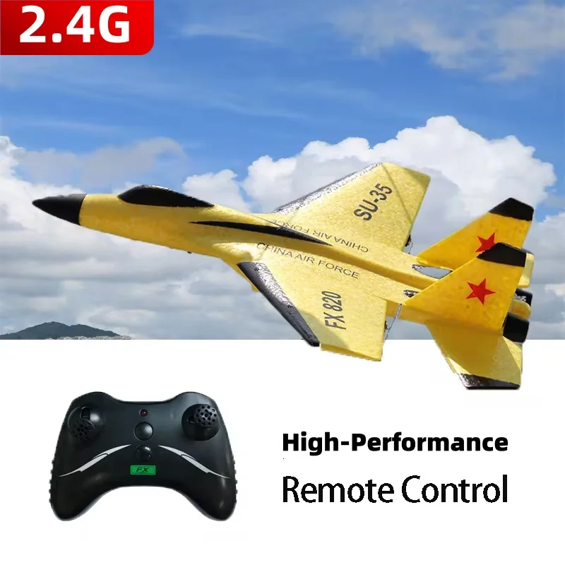 Foam-Remote-Control-Aircraft-FX-820-Aircraft-2-4G-Remote-Control ...