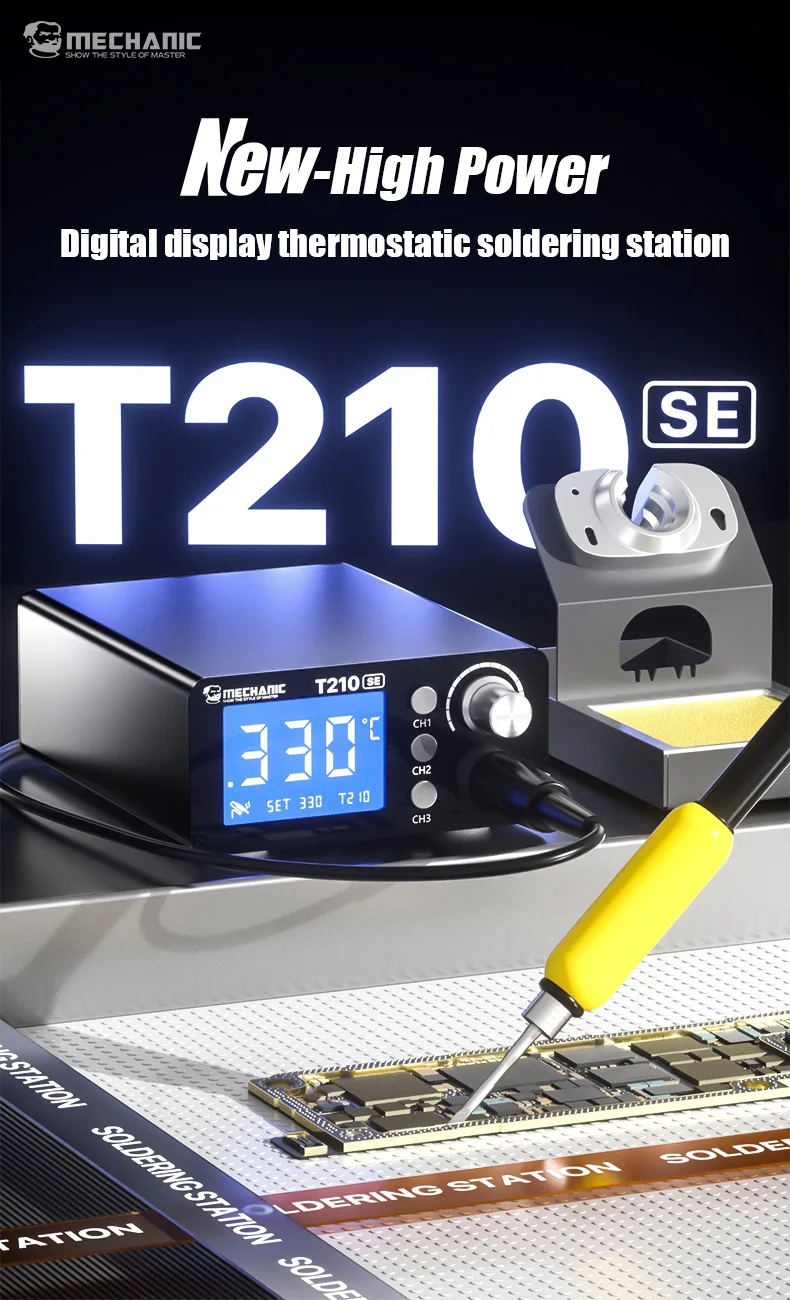 Паяльная станция MECHANIC T210 SE | AliExpress