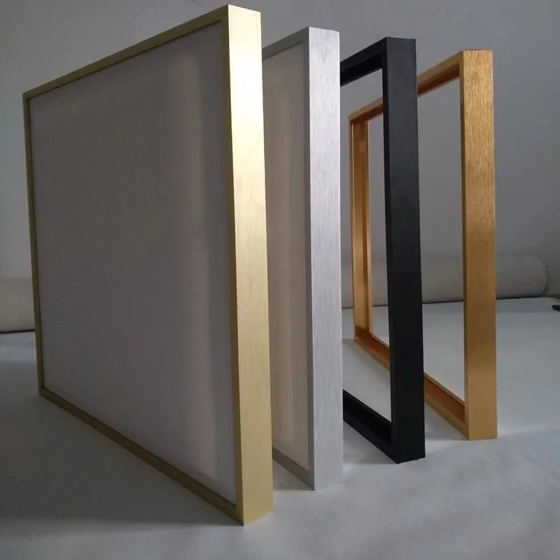 Metal-Aluminum-Gold-Frame-Customized-Picture-Frame-DIY-Large-Size ...