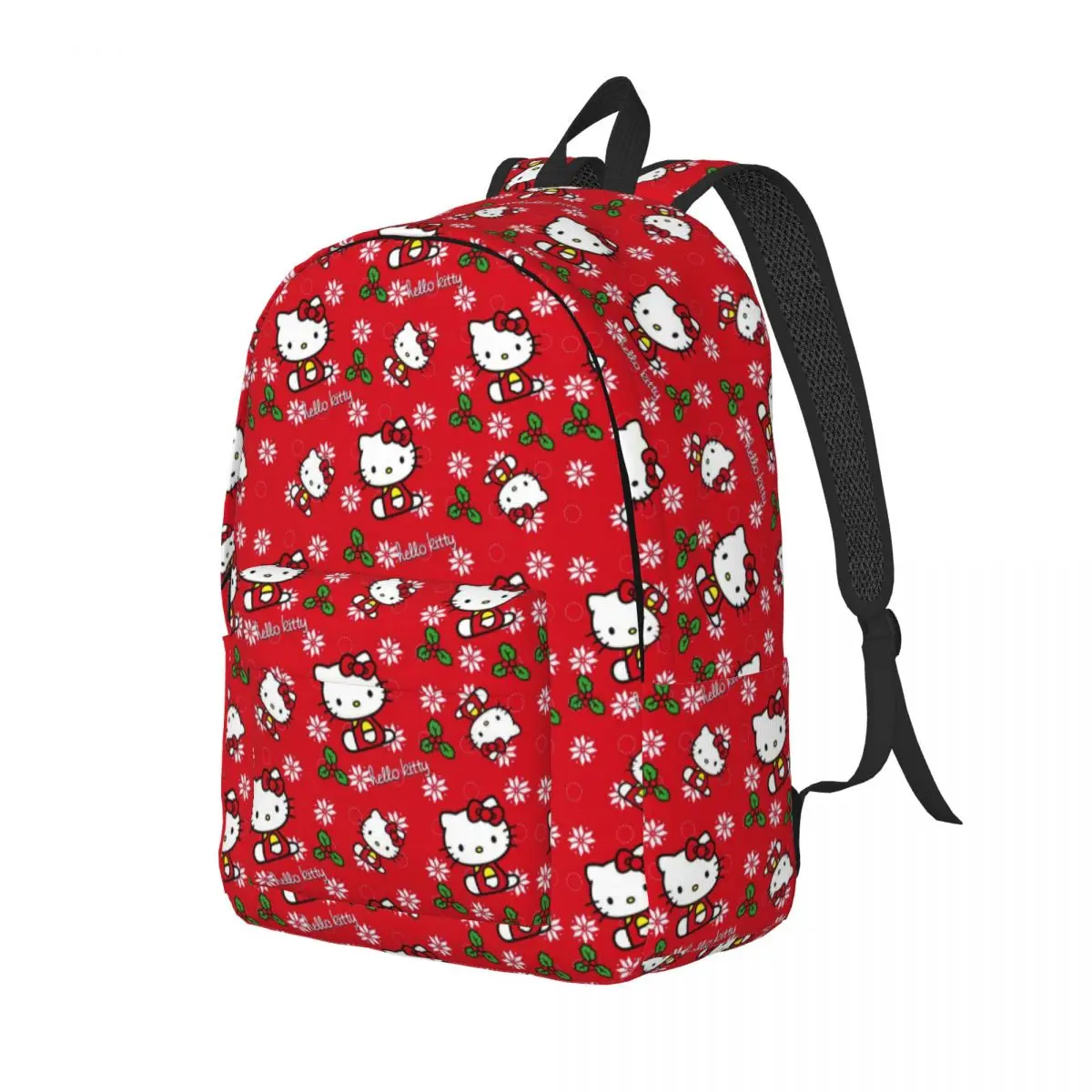 Mochila roja de dibujos animados de Hello Kitty, mochila para ...