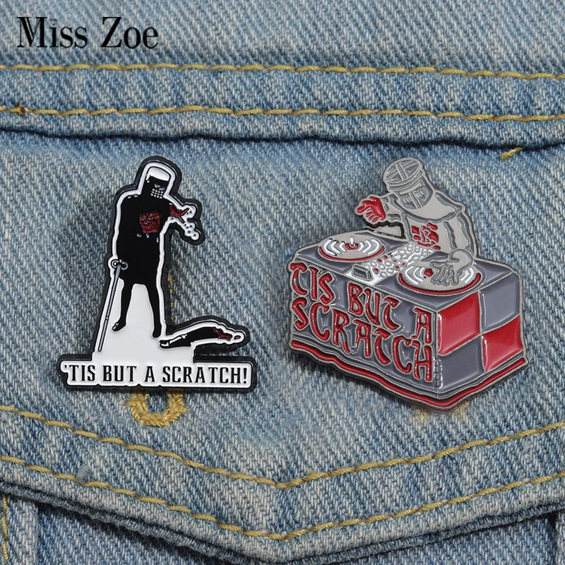 Horror-Movie-Character-Enamel-Pins-Custom-TIS-BUT-A-SCRATCH-Brooches ...