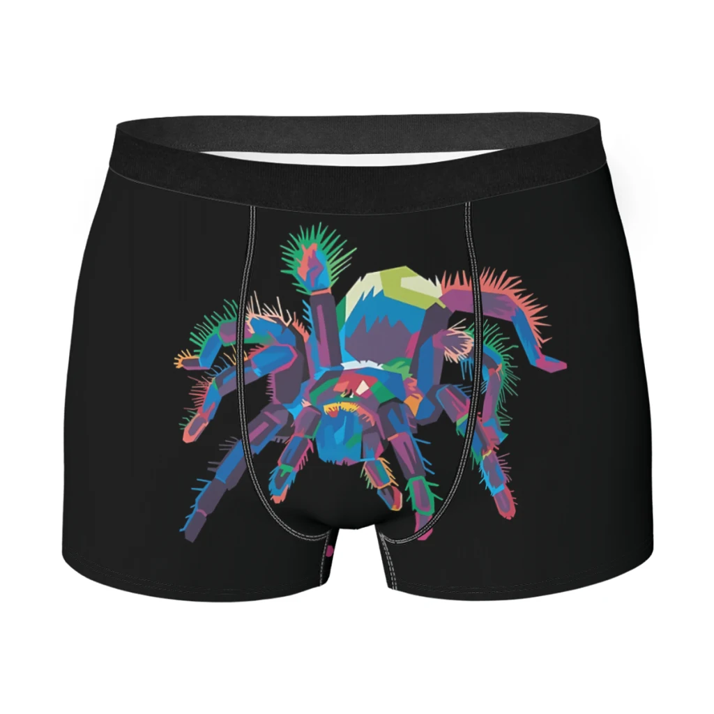 Colourful-Pop-Art-Style-TarantulaSpider-Underpants-Breathbale-Panties ...
