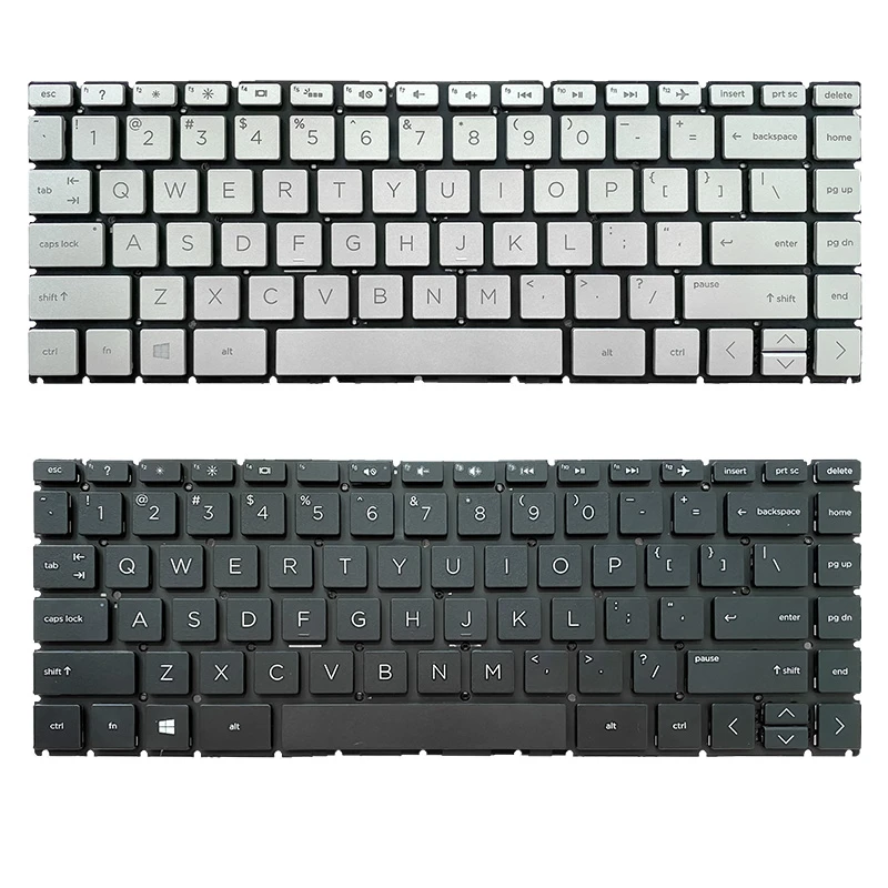 New Original Laptop Keyboard For Hp 14 14s-dk/df/dp 14s-cf 14-ce/cf/cm ...