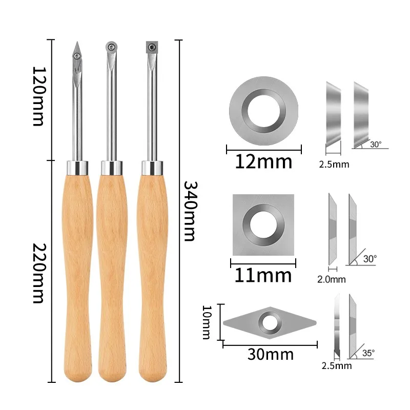 Wood Lathe Tools Names