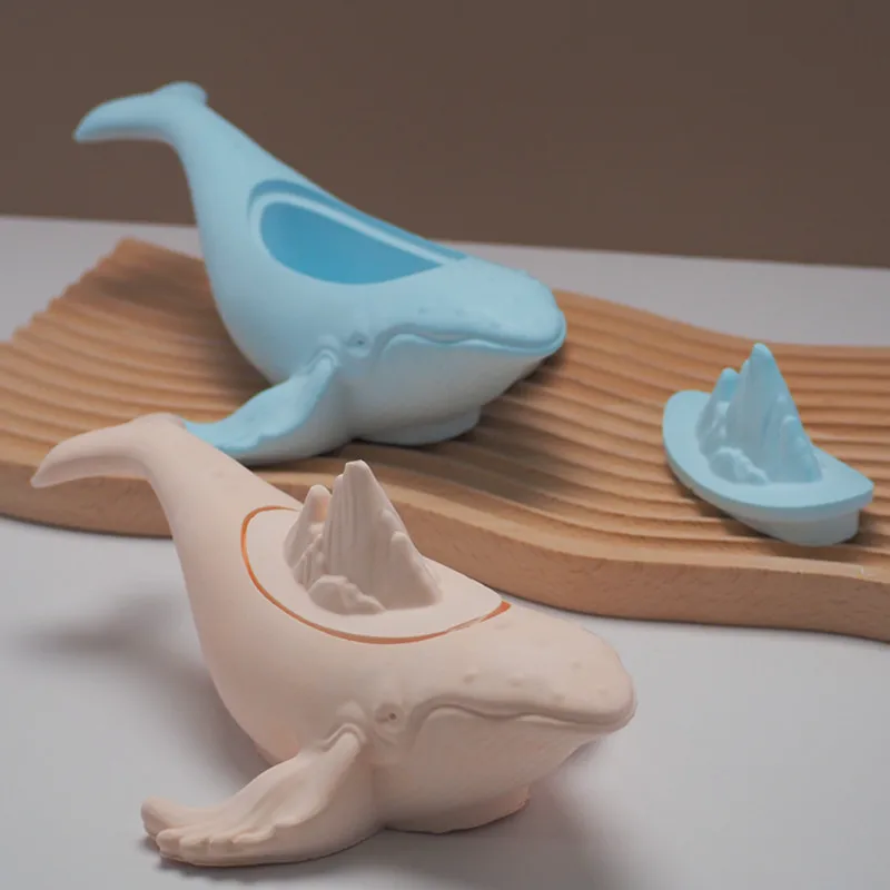 24cm-Big-Whale-Storage-Box-Mold-Candle-Vessel-Plant-Pot-Concrete ...