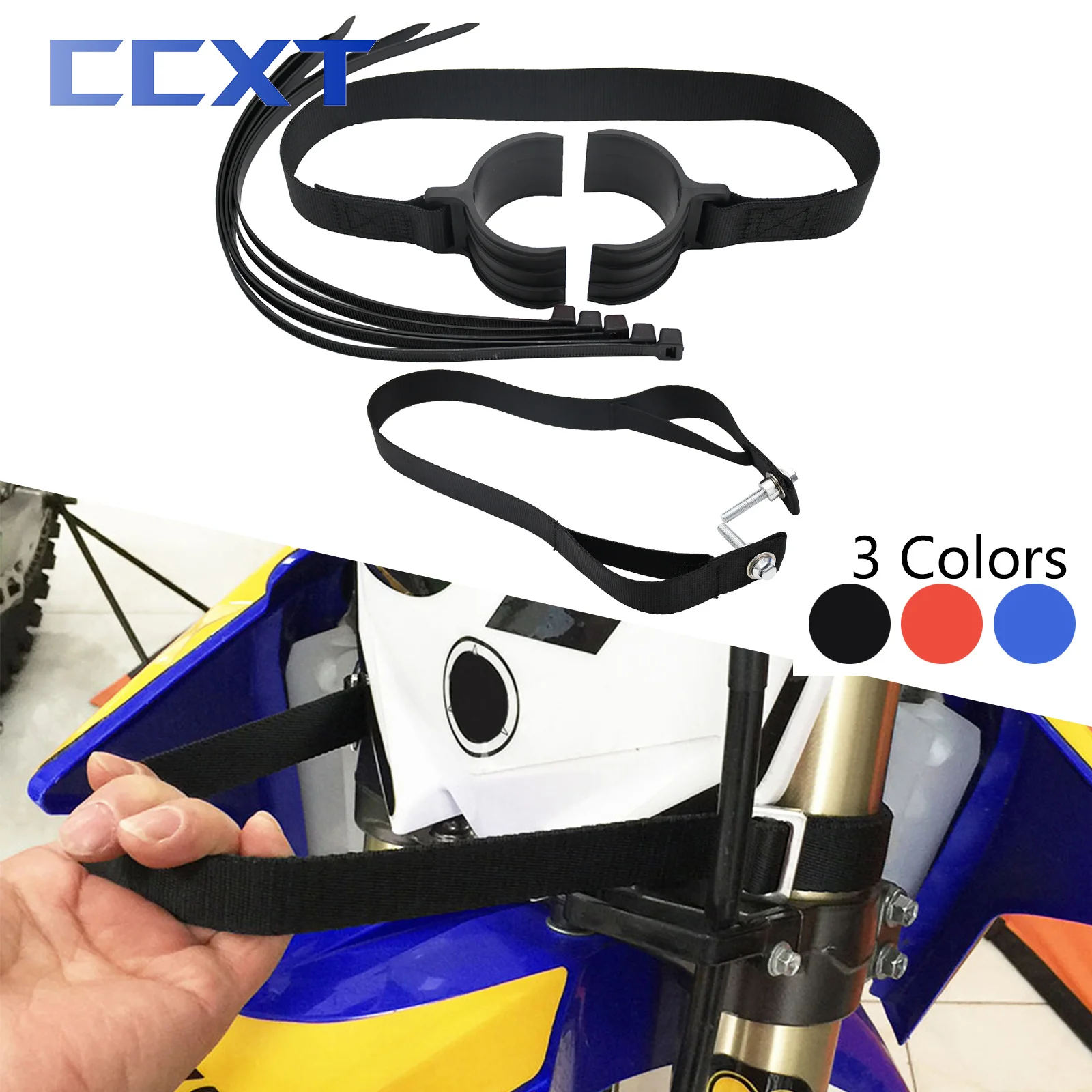 MotorcycleFront-Rear-Rescue-Pull-Belt-Safety-Drawstring-Strap-Sling-For ...