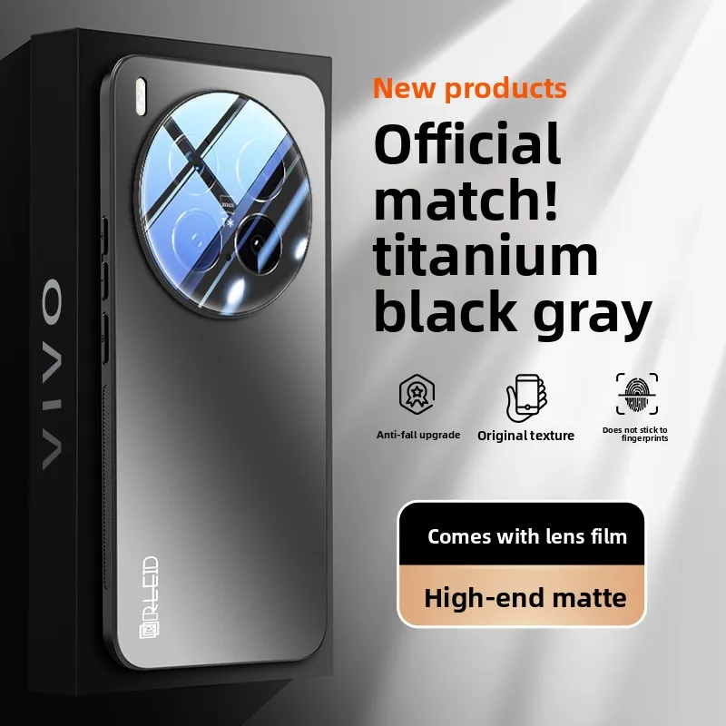 For VIVO X300 Pro Case New Ultra-thin Frosted Lens Film Anti-drop Cover ...