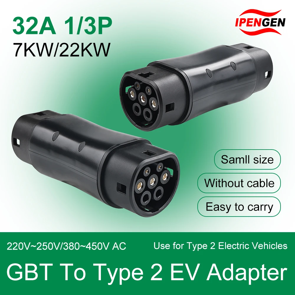 IPENGEN-GBT-To-Type-2-Adapter-IEC-62169-16A-32A-7-2-22kw-EV-Charging ...