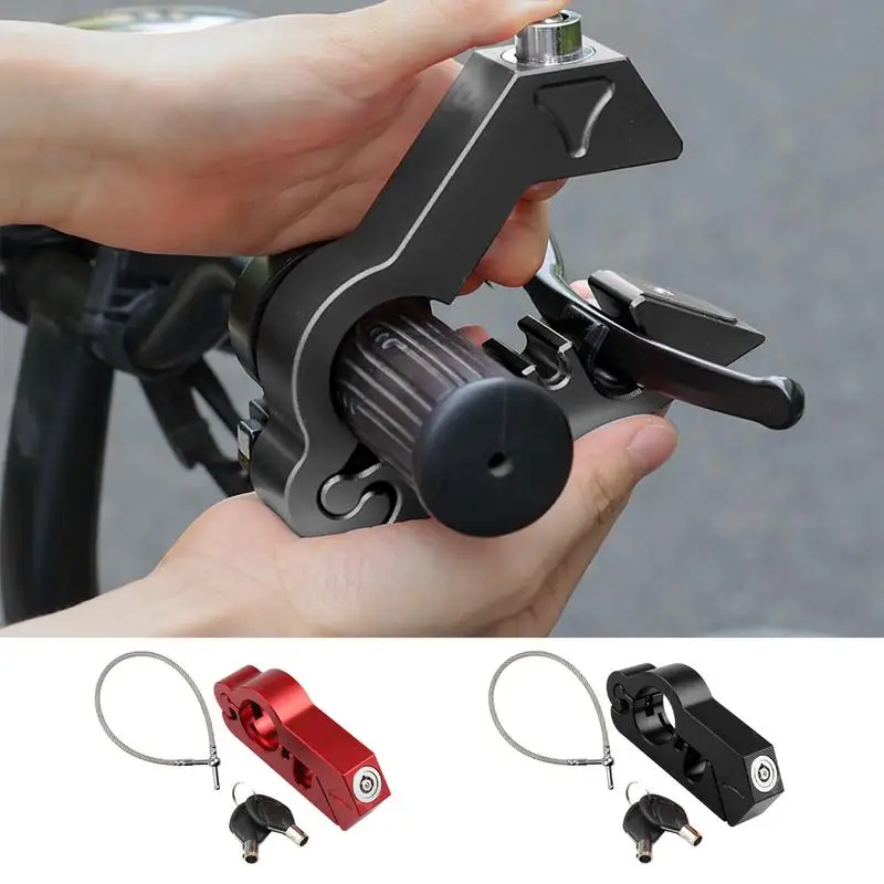 Motorcycle-Anti-Theft-Padlock-Security-Safety-Lock-Handlebar-Brake ...
