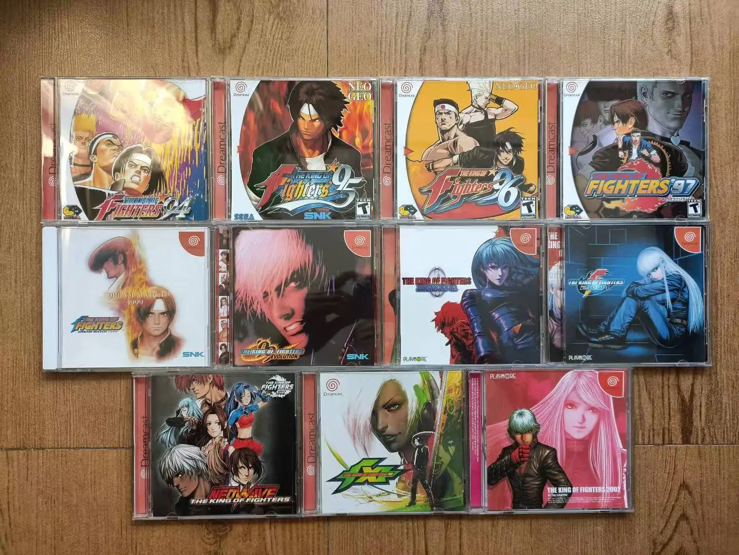 Dreamcast-KOF-S-rie-DC-Console-Retro-Video-Game-c-pia-do-disco ...