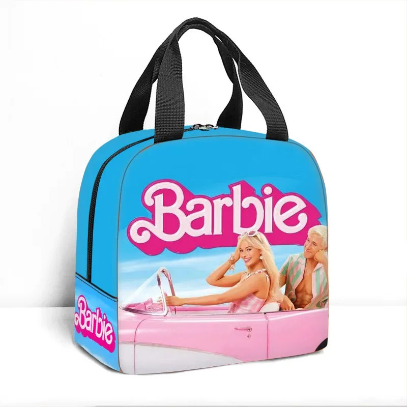 MINISO-Barbie-Portable-Insulated-Bag-Fashionable-Printed-Cooler-Bag ...
