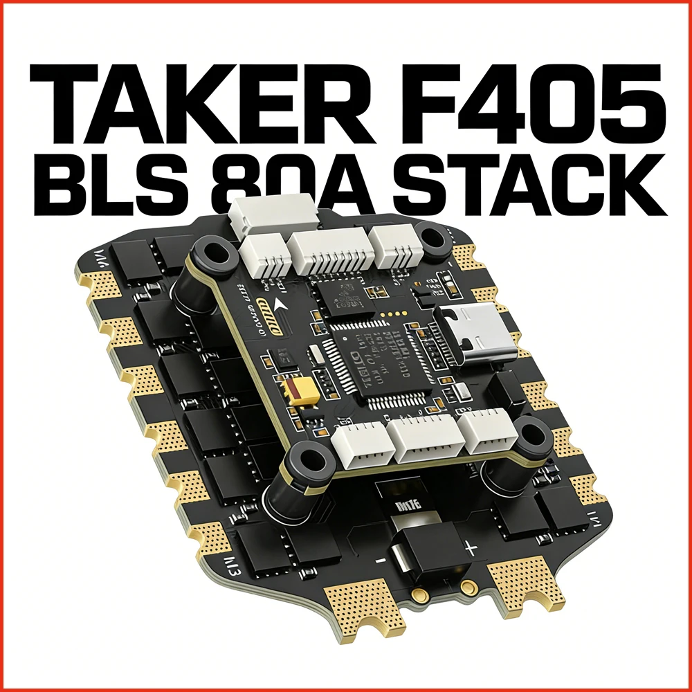 GEPRC TAKER F405 BLS 80A 3-6S 30.5*30.5mm Stack GEP-F405-HD Flight ...