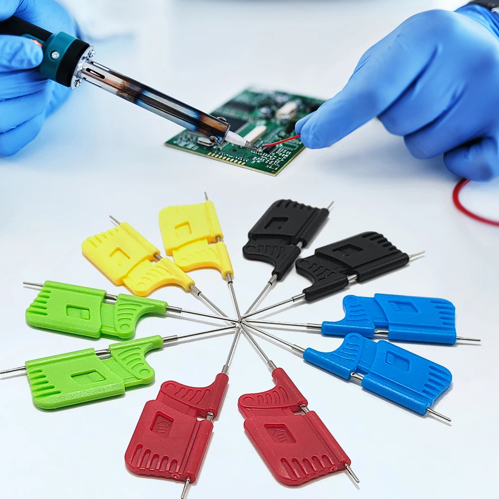 10Db Sdk08 Tesztbilincs 40V Smd Gripper Ic Teszthorog Klipek Elektromos ...