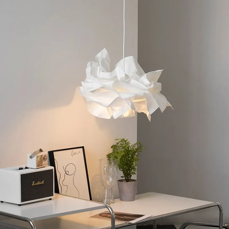 Minimalist-Paper-Chandelier-Lighting-Home-Indoor-Bedroom-Living-Room ...