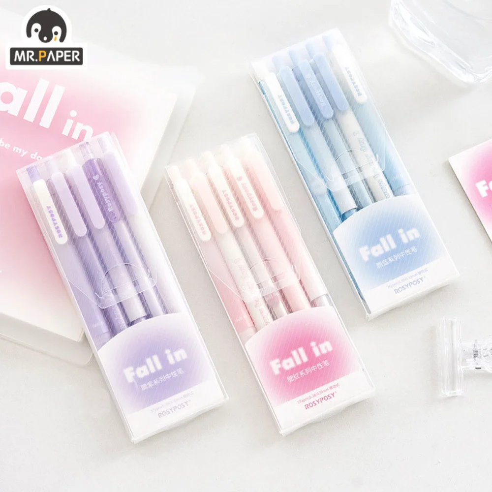 Mr. Paper Gradient Color Gel Pen Set INS Style Good-looking Pens for ...