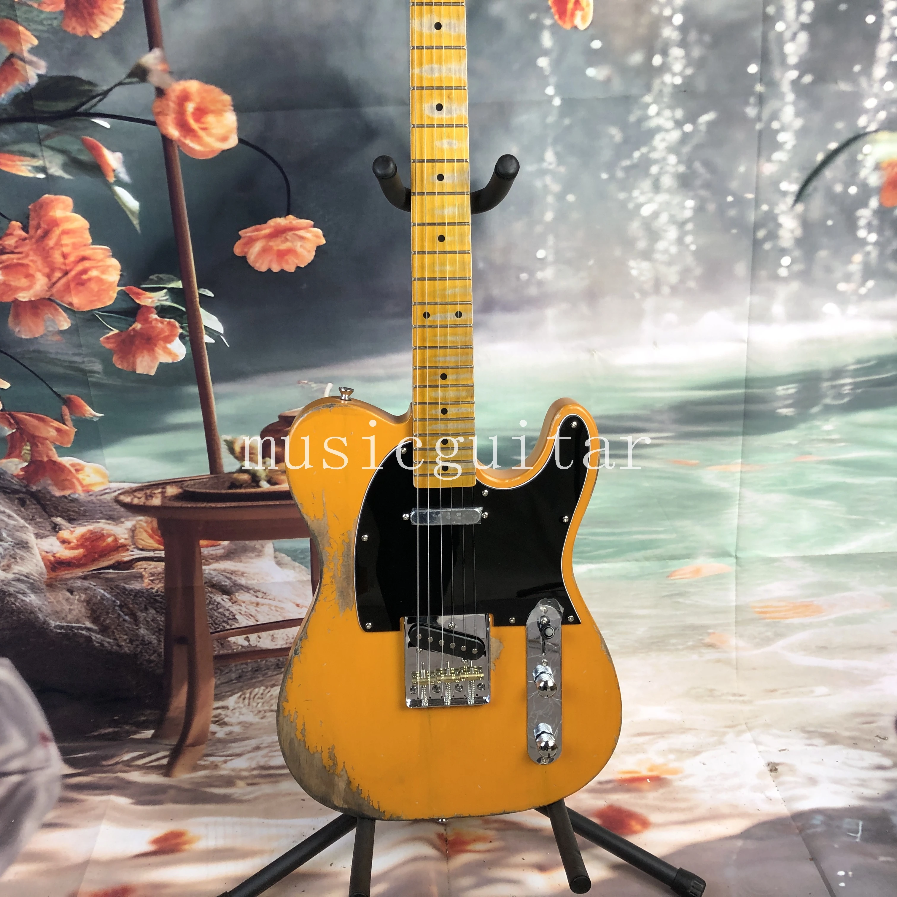 2021-Ltd-51-Telecaster-RELIC-Electric-guitar-handed-relics-Chrome ...