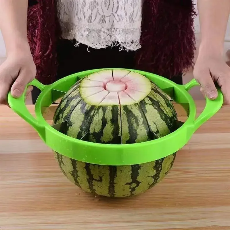 Stainless-Steel-Watermelon-Slicer-Multifunctional-Handheld-Circular ...