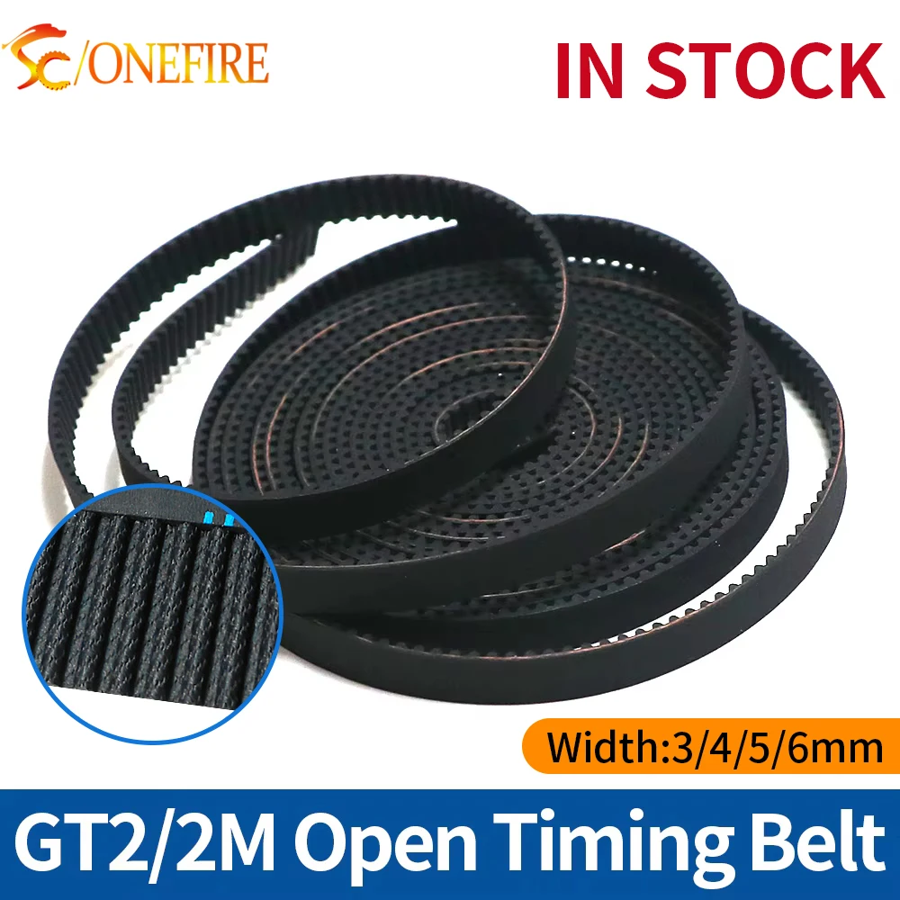 High Quality 1meters/lot GT2 3MM timing belt width 3mm Rubber 2GT-3/4/5 ...