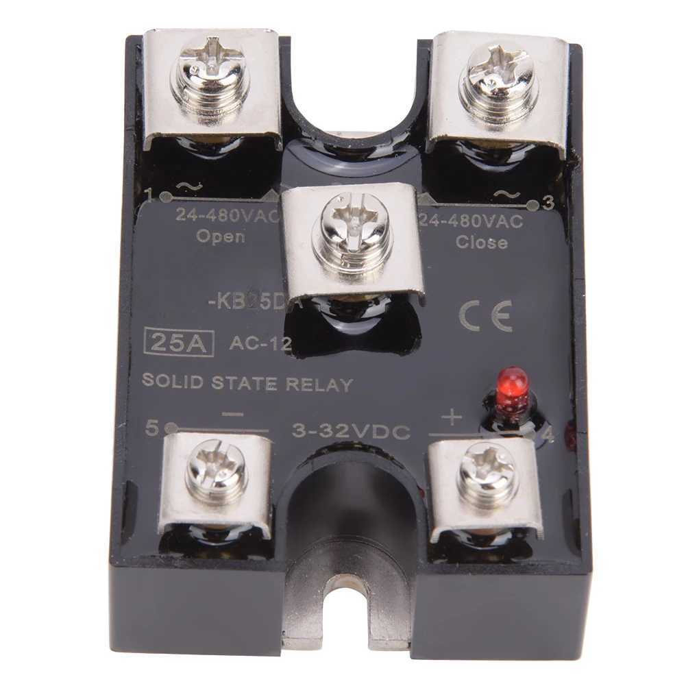 KB25DA-25A-Single-Phase-Solid-State-Relay-1NO-1NC-SSR-DC3-32V ...
