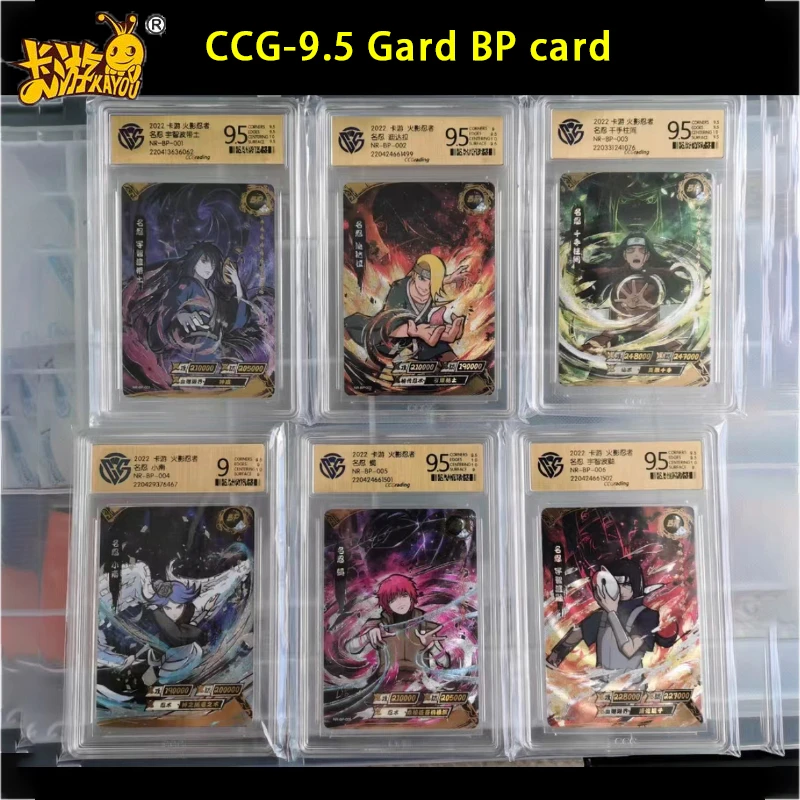 Naruto Bp Cards Obito Bp Konan 9.5 Grade Cr Kakashi Naruto Anime Card ...