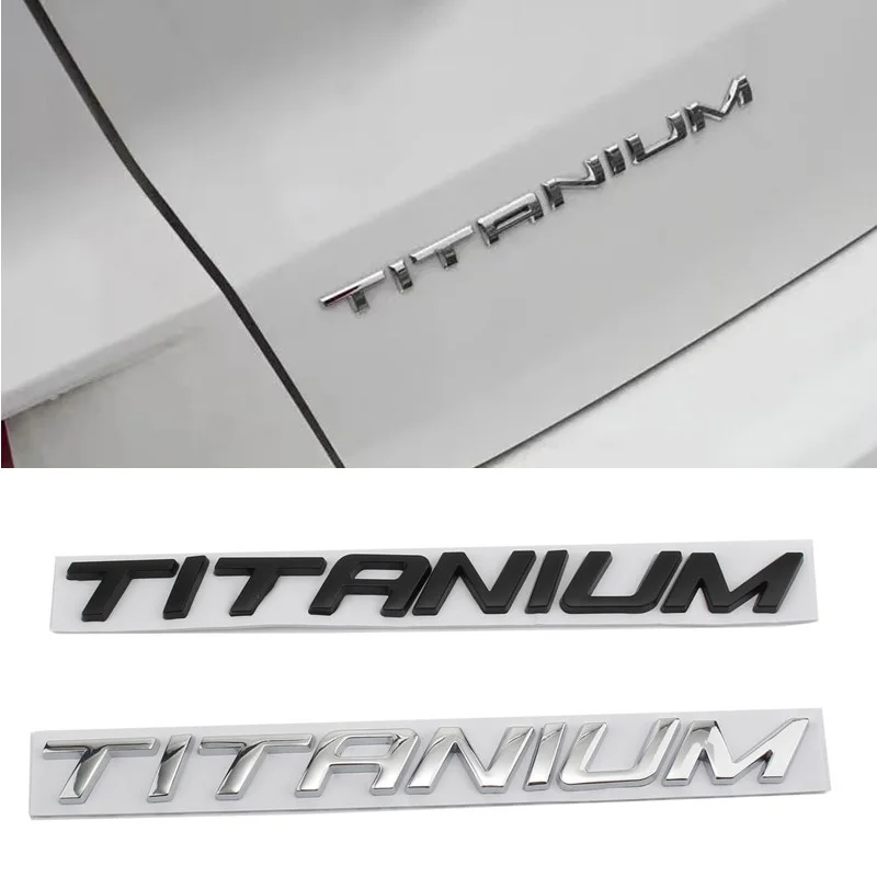 3D-Metal-TITANIUM-Logo-Emblem-Letters-Car-Trunk-Badge-Sticker-For-Ford ...