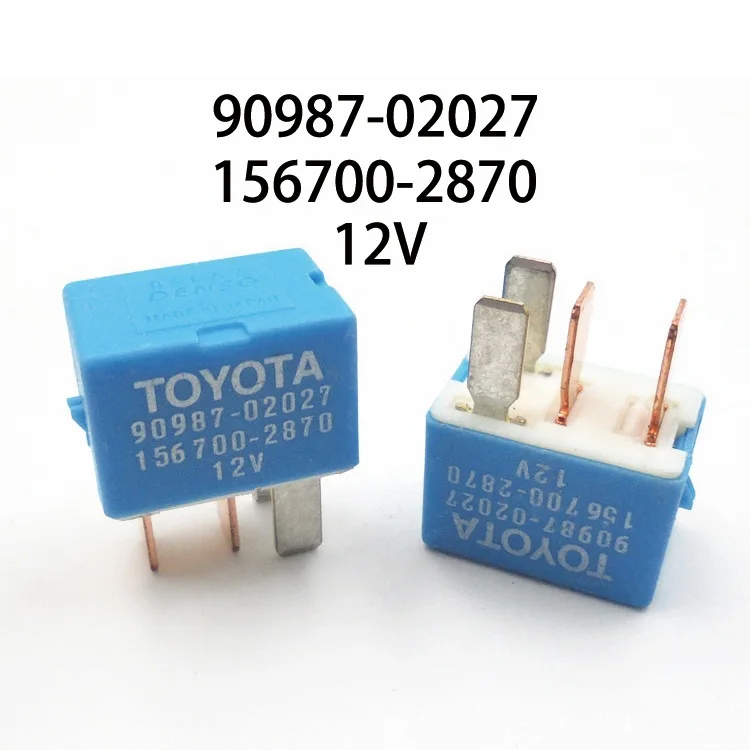 4-pin Automotive Relay 6-Pack 4-Pin AC Relay Set - Compatible With ...